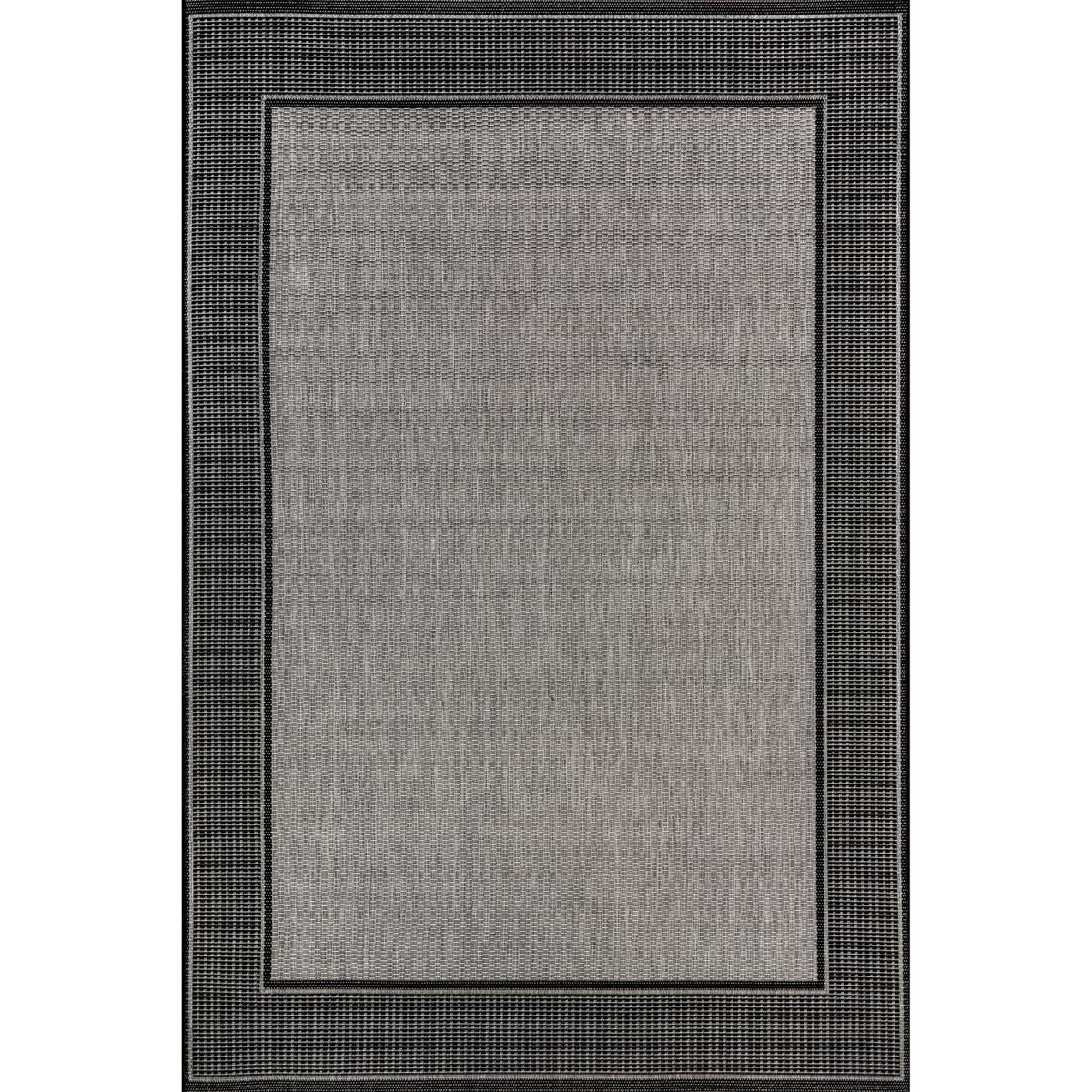 nuLOOM Gris 6' 3" x 9' 2" Contemporary Indoor/Outdoor Area Rug ...