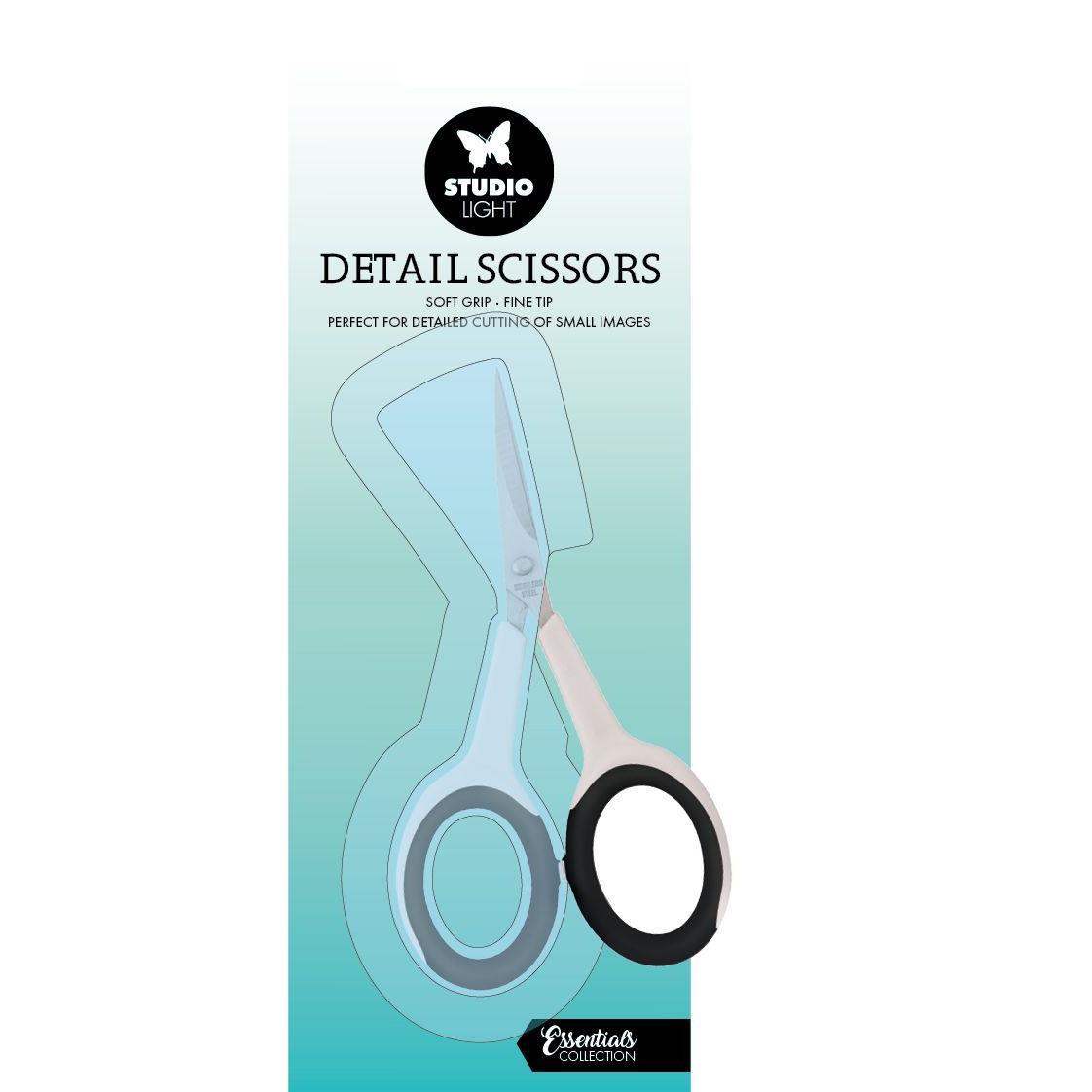 Studio Light SL Detail Scissor Soft Grip Fine Tip Essentials Tools ...
