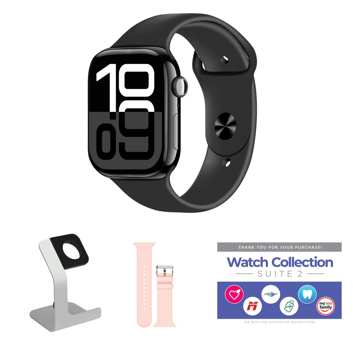 Apple Watch Series 10 GPS 42mm M/L Bundle - 23492486 | HSN