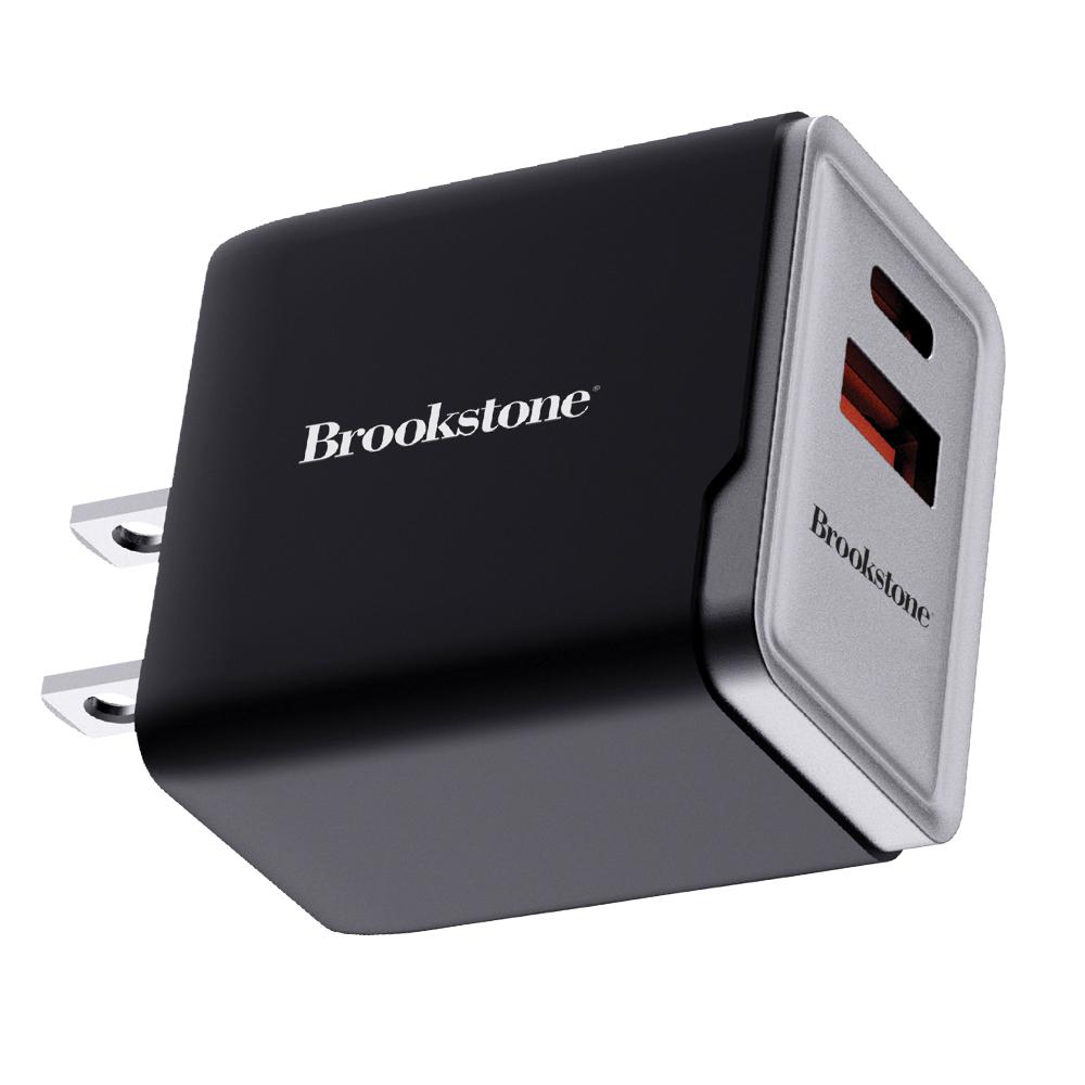 Brookstone Dual Port PD 30 Wall Charger | HSN