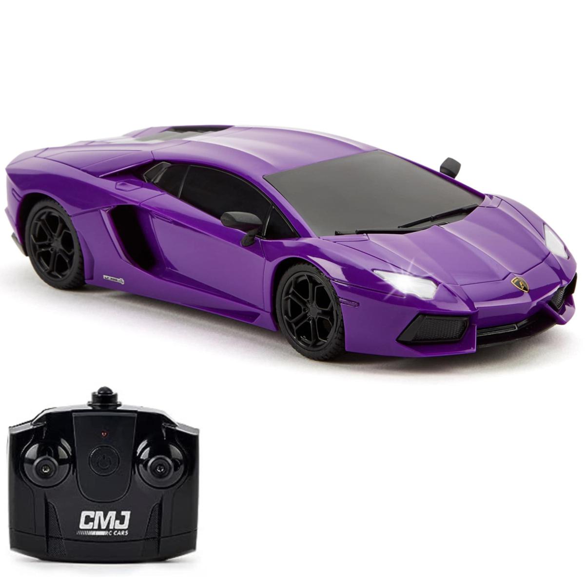 CMJ RC Cars: Lamborghini LP700-4 - Purple, RC Radio Vehicle | HSN