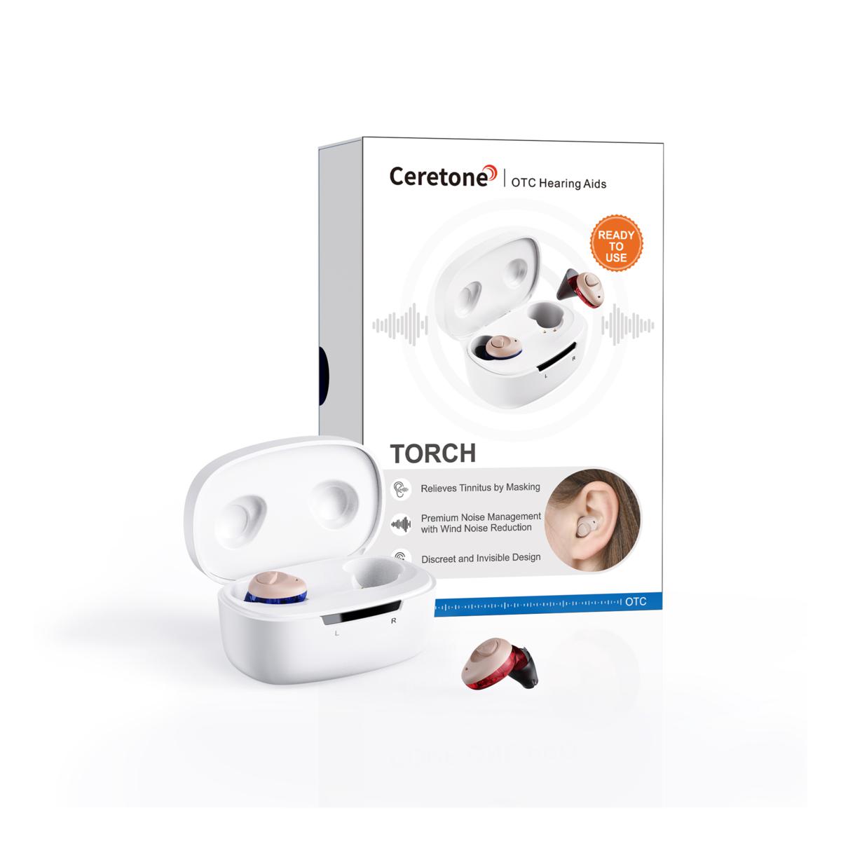 Ceretone Torch In-Ear OTC Hearing Aid | HSN
