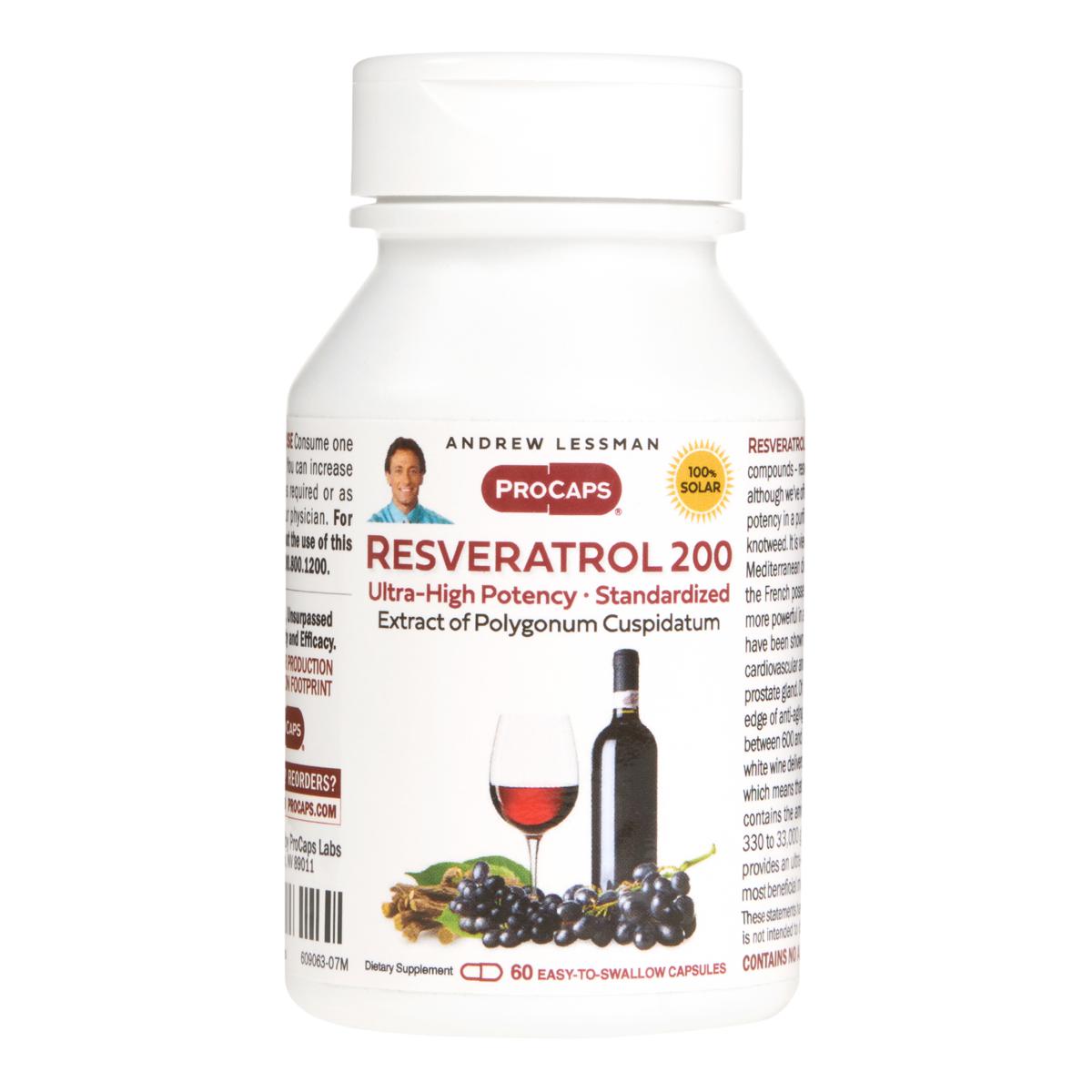Andrew Lessman Resveratrol-200 - 30 Capsules | HSN
