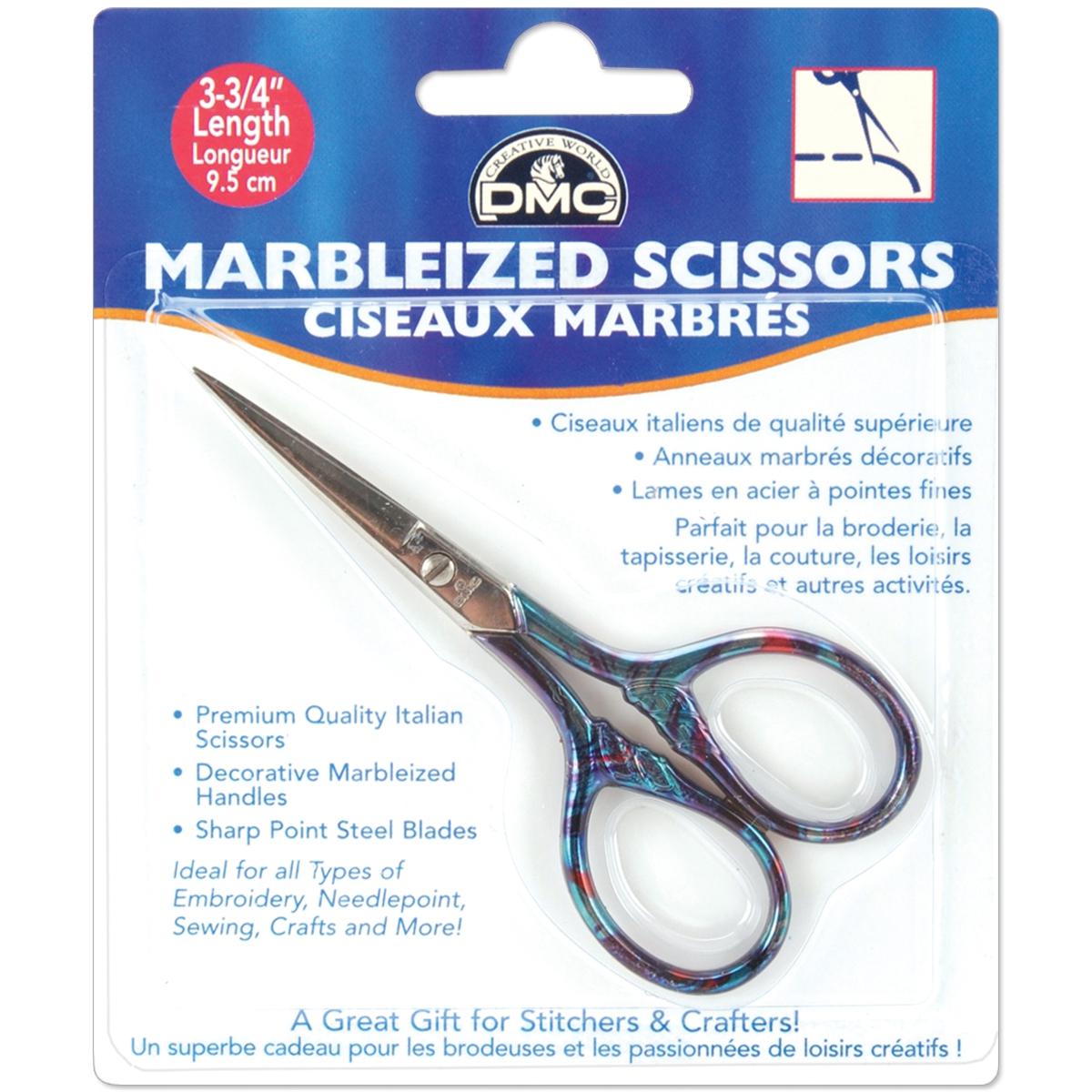 DMC Marbleized Embroidery Scissors 3.75 - Purple Essence - 6907544 | HSN