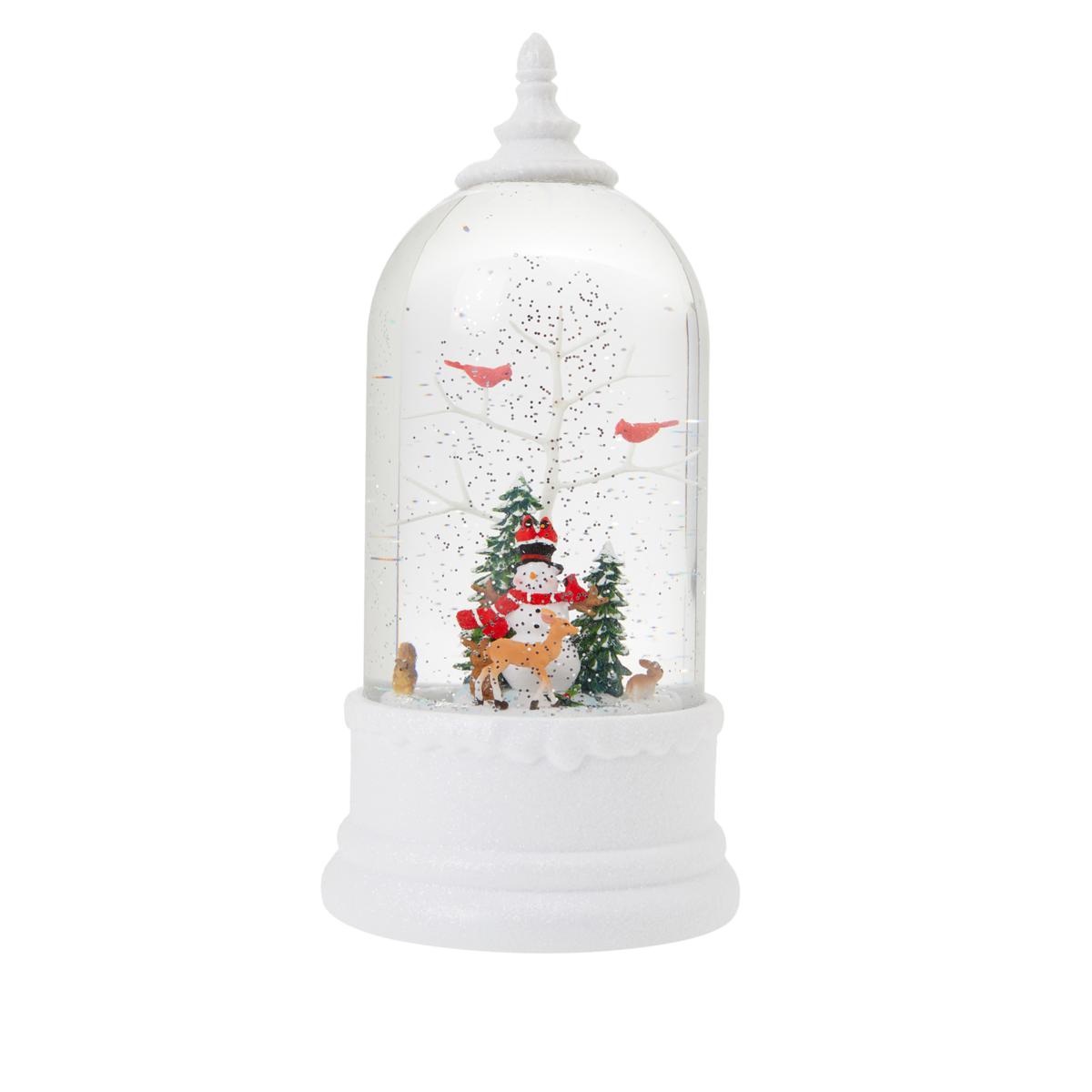 (HSN) Winter Lane Snow Globe with Rotating Figure – TVShoppingQueens