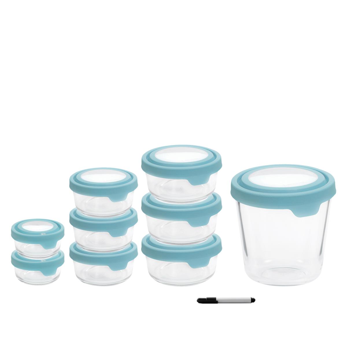 Anchor Hocking TrueSeal 18-piece Glass Food Storage Set | HSN
