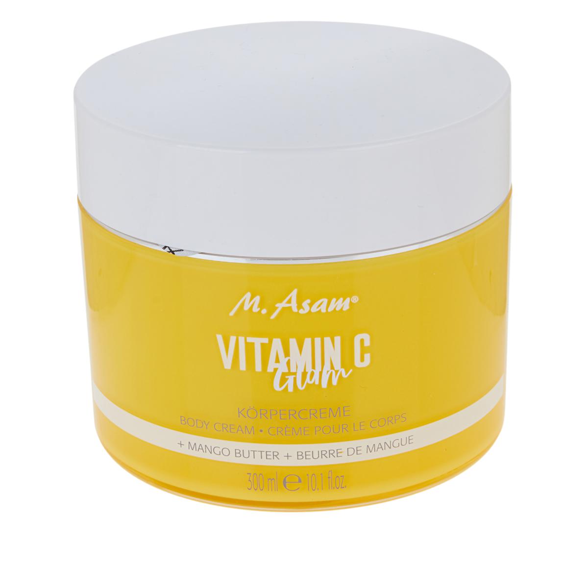 M. Asam 10.1 fl. oz. Vitamin C Glam Body Cream - 9870405 | HSN