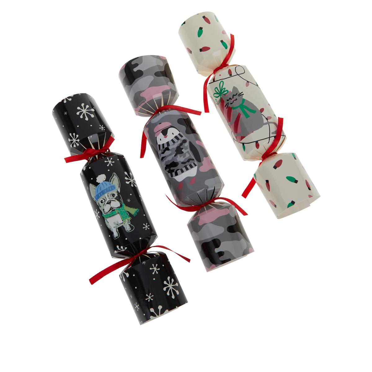 Hue Holiday Cracker 3-pack Socks - 20154800 | HSN