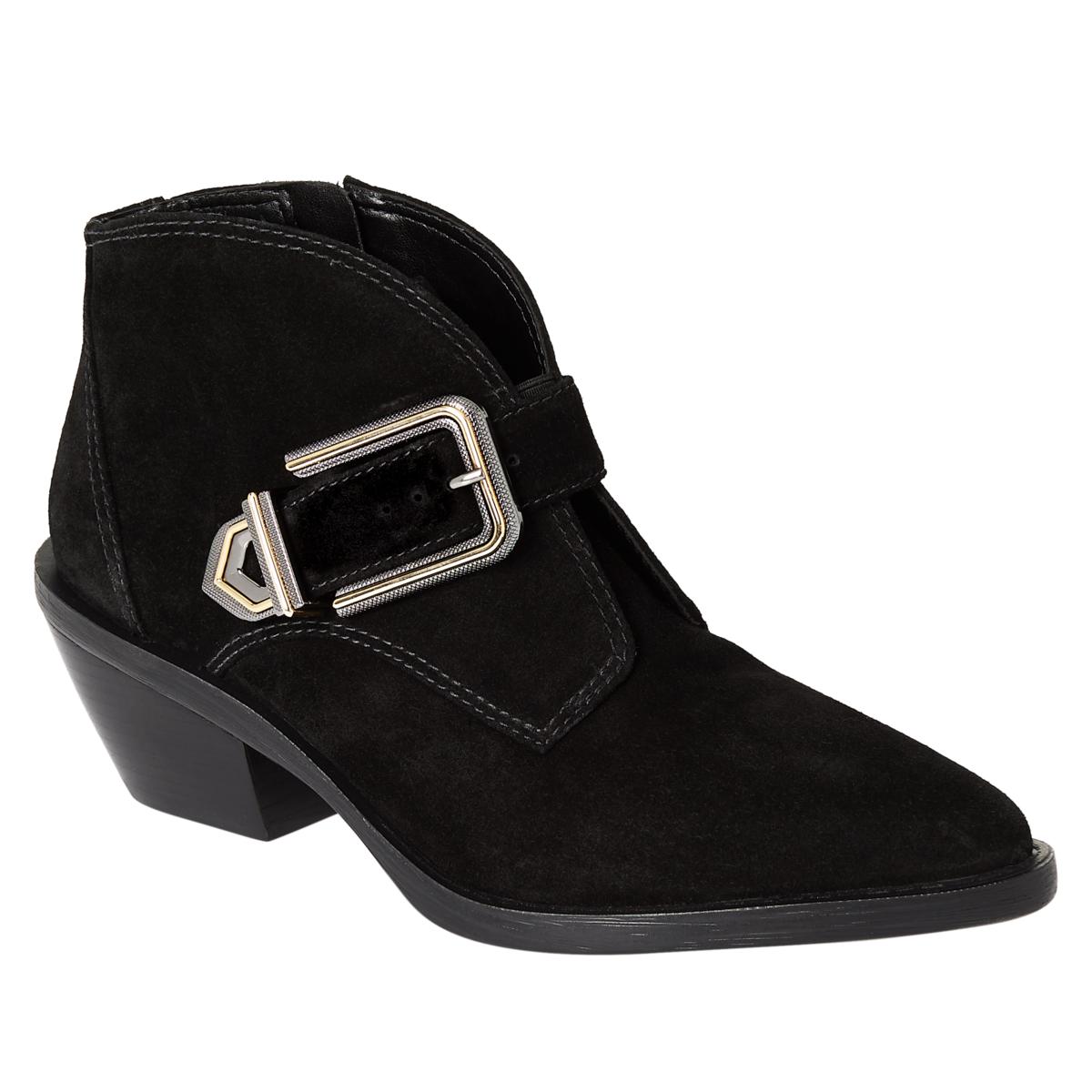 Vince Camuto Ashena Western Leather Boot - 20436371 | HSN