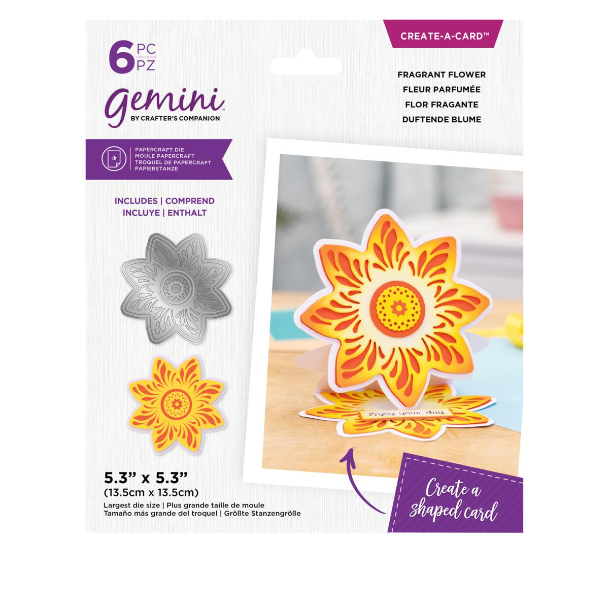 Crafter's Companion Fragrant Flower Easel Card Die - 20485242 | HSN
