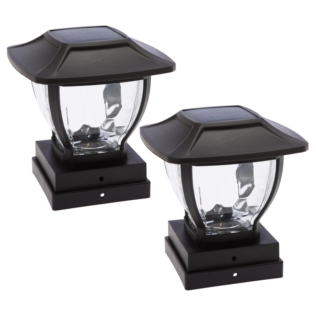 Maxsa Wave Style Post and Deck Railing Lights - 2-pack - 20635809 | HSN