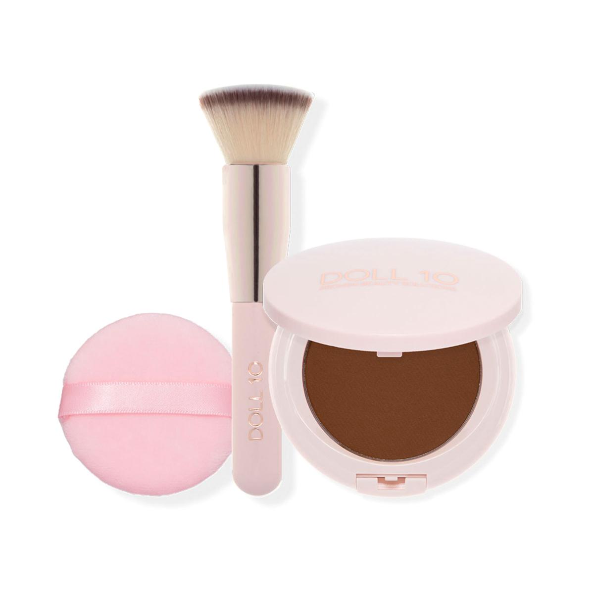 Doll 10 3-piece TCE Powder Foundation Set | HSN