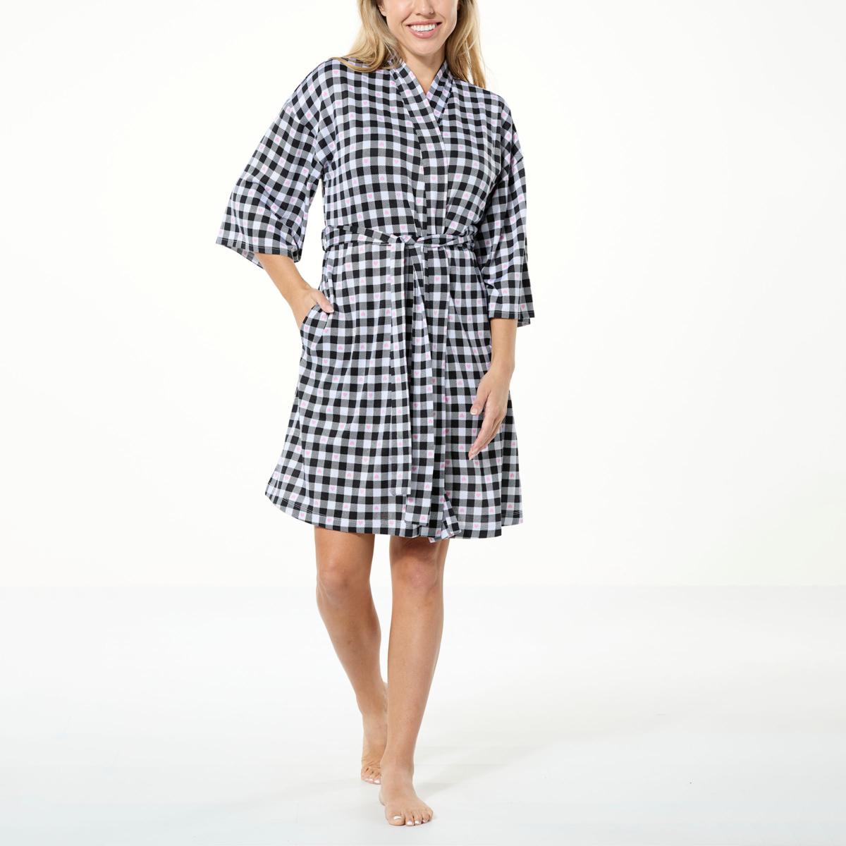 Comfort Code Brushed Ultra Knit Belted Robe | HSN