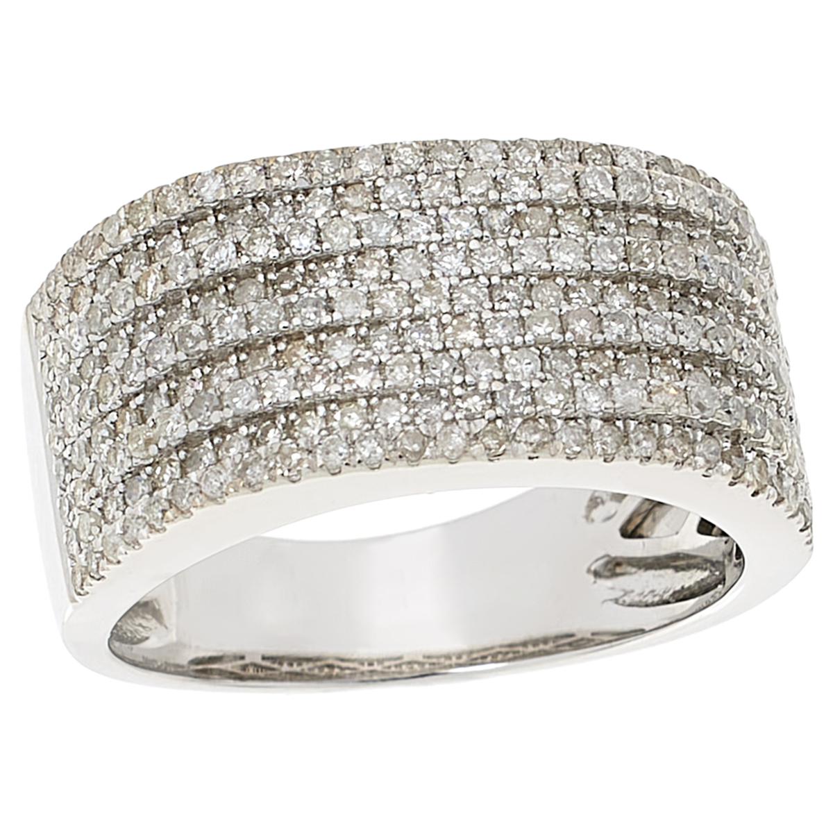 Colleen Lopez Diamond Multi-Row Band Ring - 10090564 | HSN