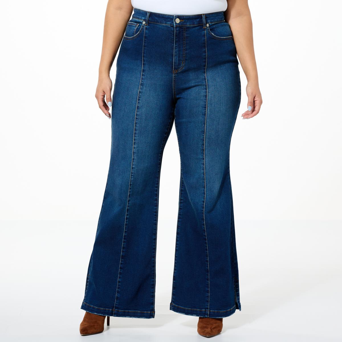 G by Giuliana G-Soft Stretch Denim Mid-Rise Trouser | HSN