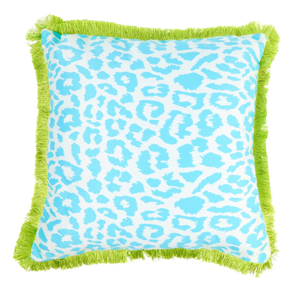 G by Giuliana Home 20" x 20" Leopard Fringe Pillow - 21760307 | HSN