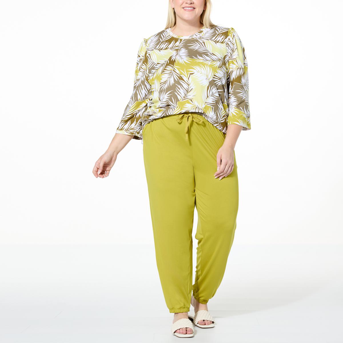 Comfort Code 2-piece Rest & Reset Stretch Jersey Knit Lounge Set ...