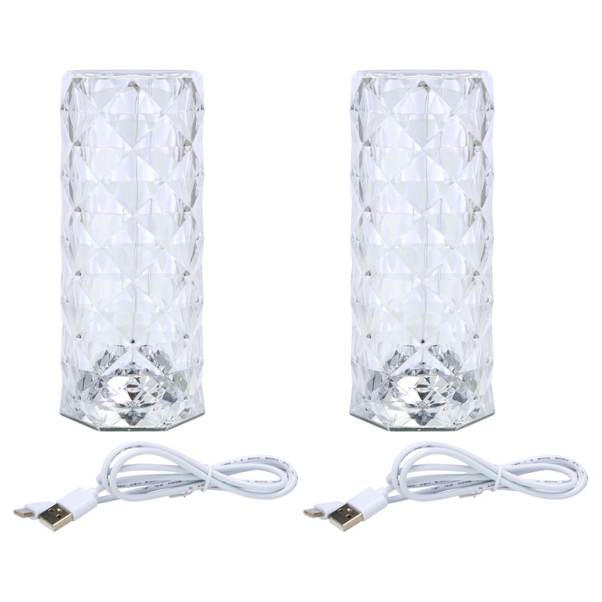 Living Glow Color Changing Rechargeable Touch Light - 2-pack - 22015341 ...