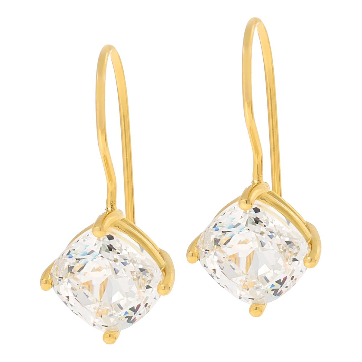 Radiance by Absolute™ 100-Facet Mixed Cut Drop Earrings | HSN