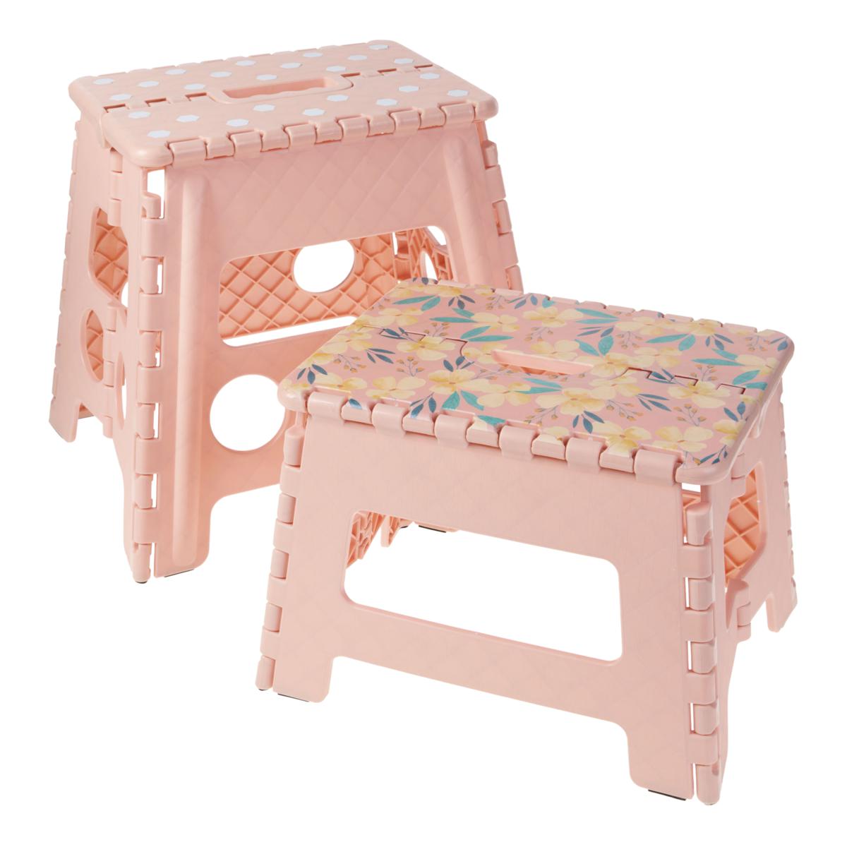 Improvements 9" and 13" Collapsing Step Stools - 22150346 | HSN