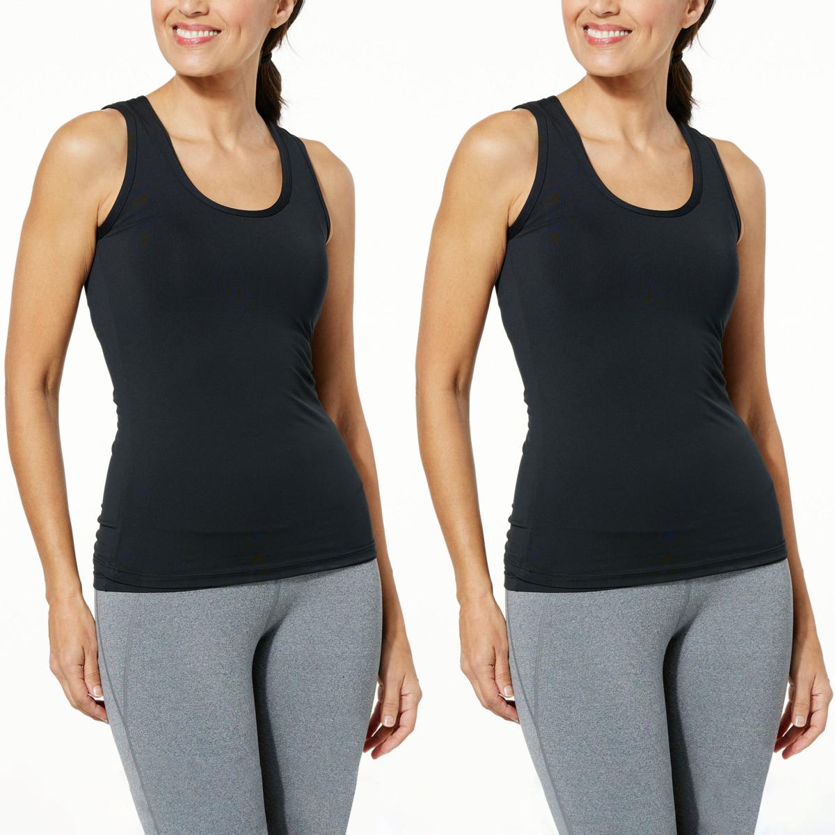 Copper Life 2-pack Infrared Compression Tank Tops | HSN