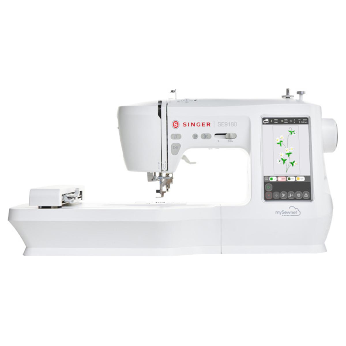 Singer SE9180 Sewing and Embroidery Machine with Feet Set | HSN