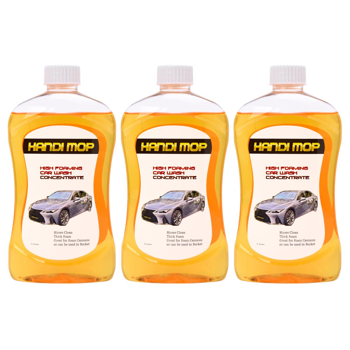 HandiMop Foaming Car Wash - 3-pack | HSN