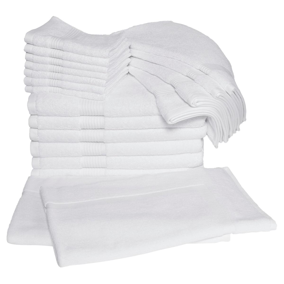 Concierge Collection 100% Cotton 20-piece Bath Towel Set - 23225267 | HSN