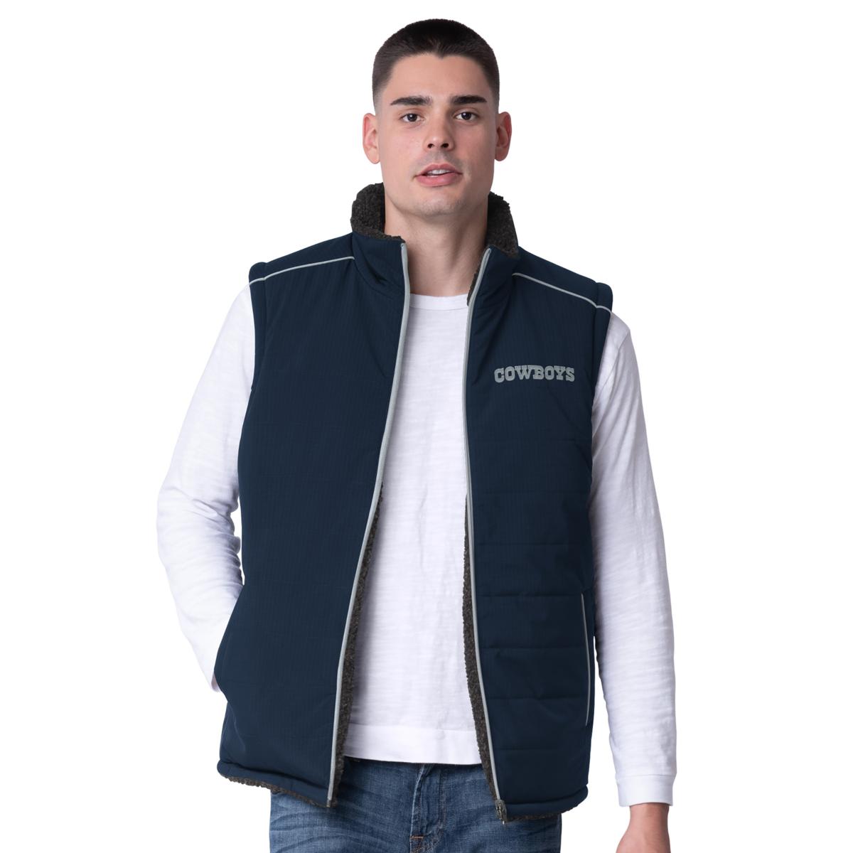 Officially Licensed NFL Dallas Cowboys by Carl Banks Reversible Vest | HSN
