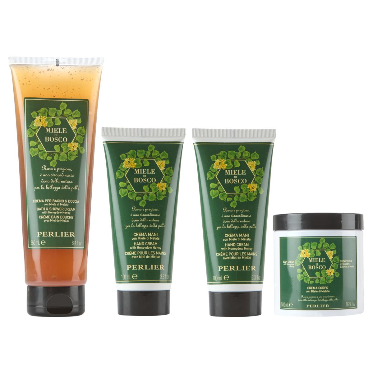 Perlier Honeydew Honey 4-piece Bath and Body Set - 23271404 | HSN
