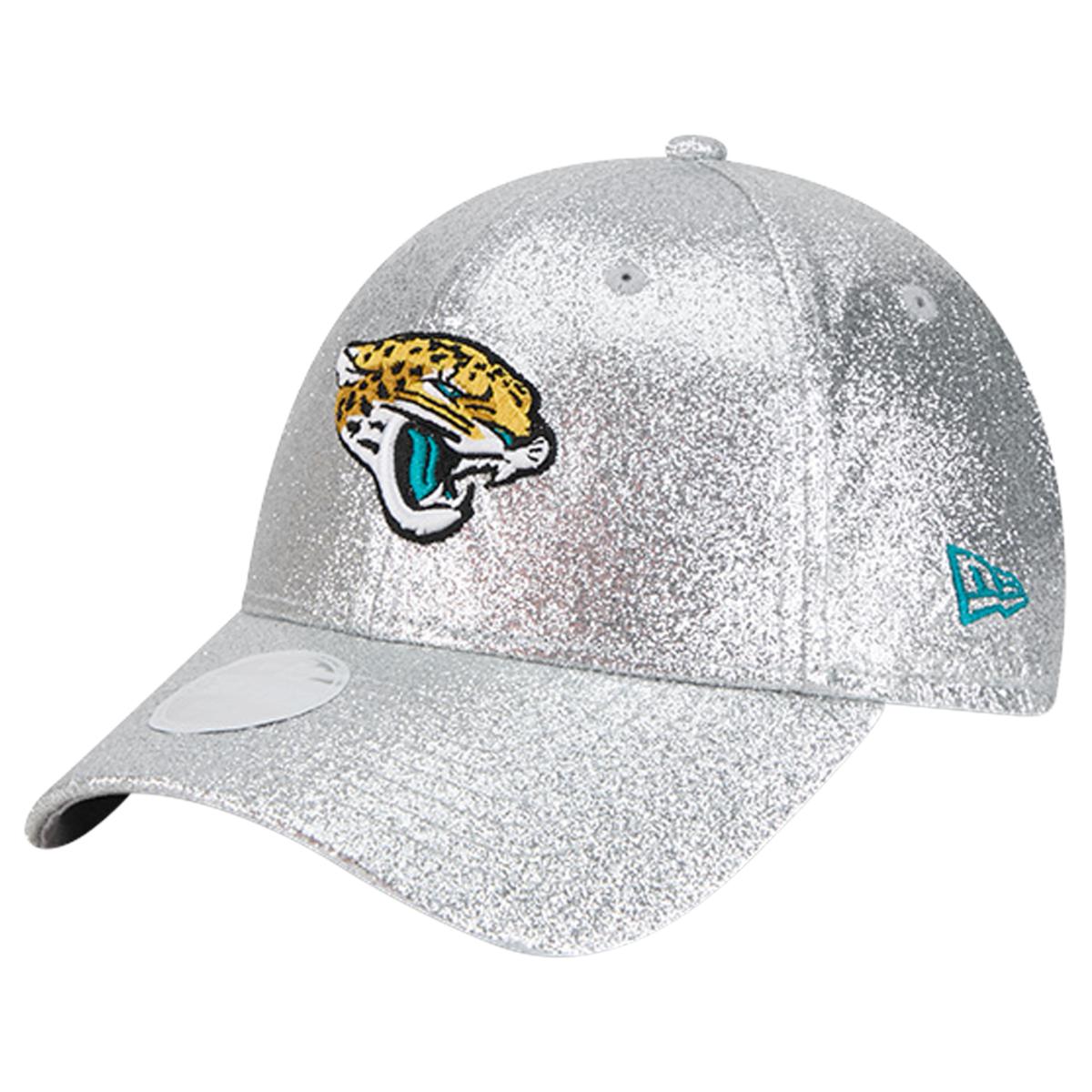 Officially Licensed NFL New Era Cap Ladies 9Forty Sparkly Cap - Jaguars ...