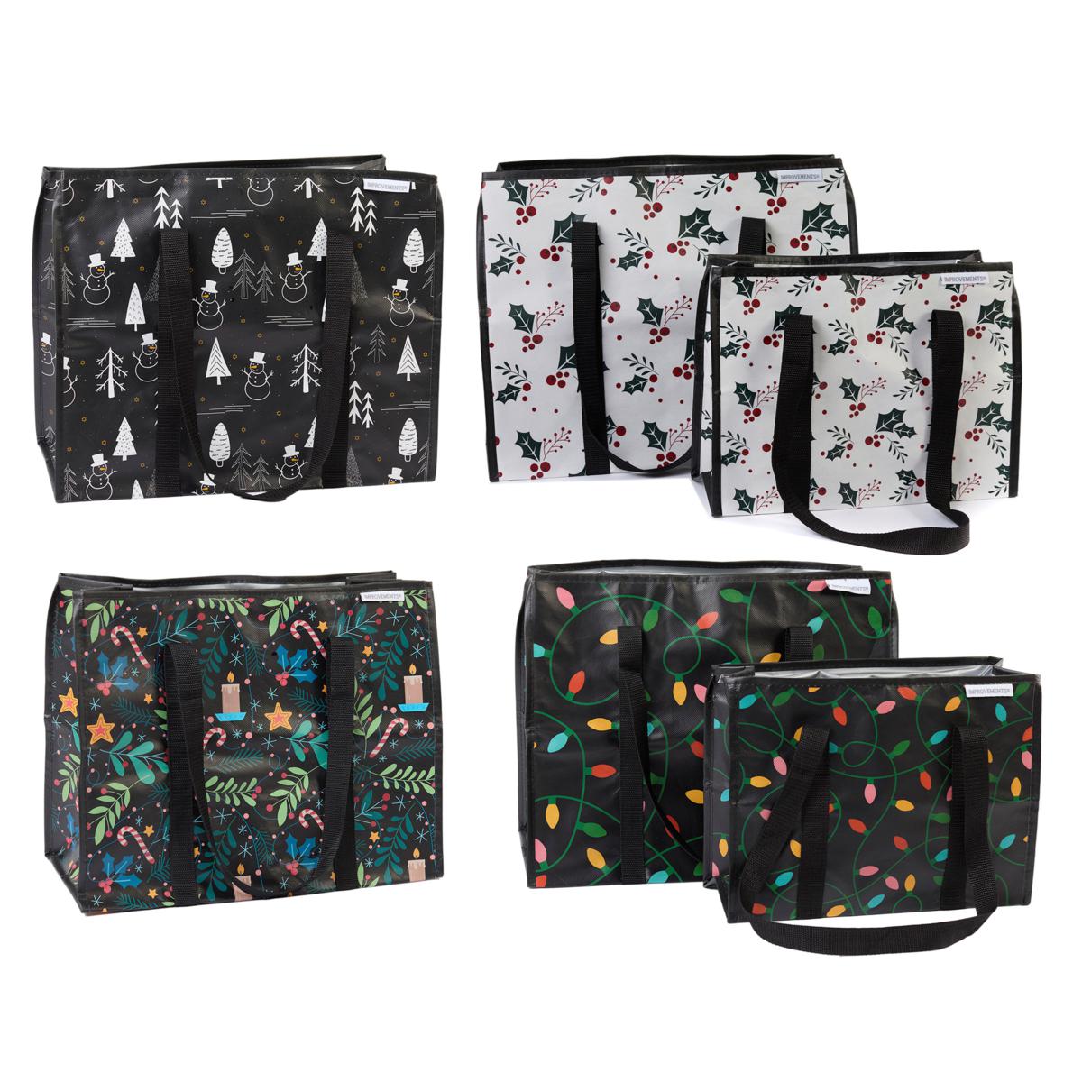 Improvements 6-piece Totes Set including 2 Mini Totes - 23273709 | HSN