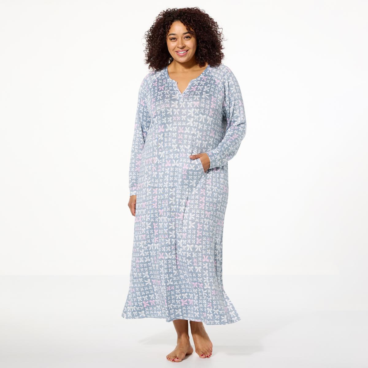 Comfort Code Brushed Ultra Knit Printed Holiday Lounger | HSN