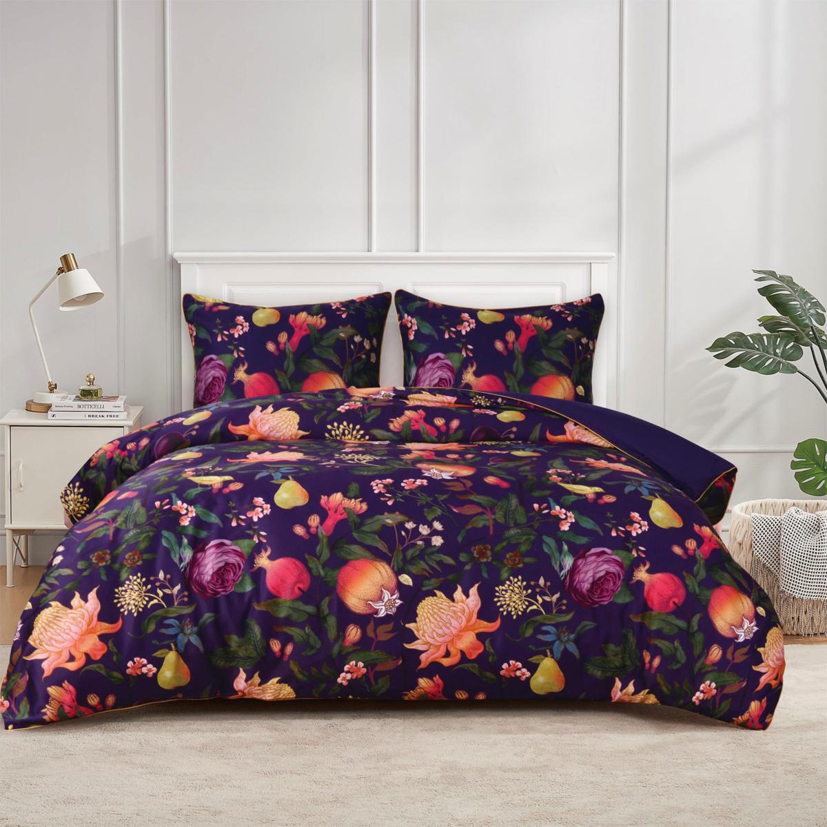 G by Giuliana Home 3-Piece Midnight Garden Duvet Cover Set | HSN