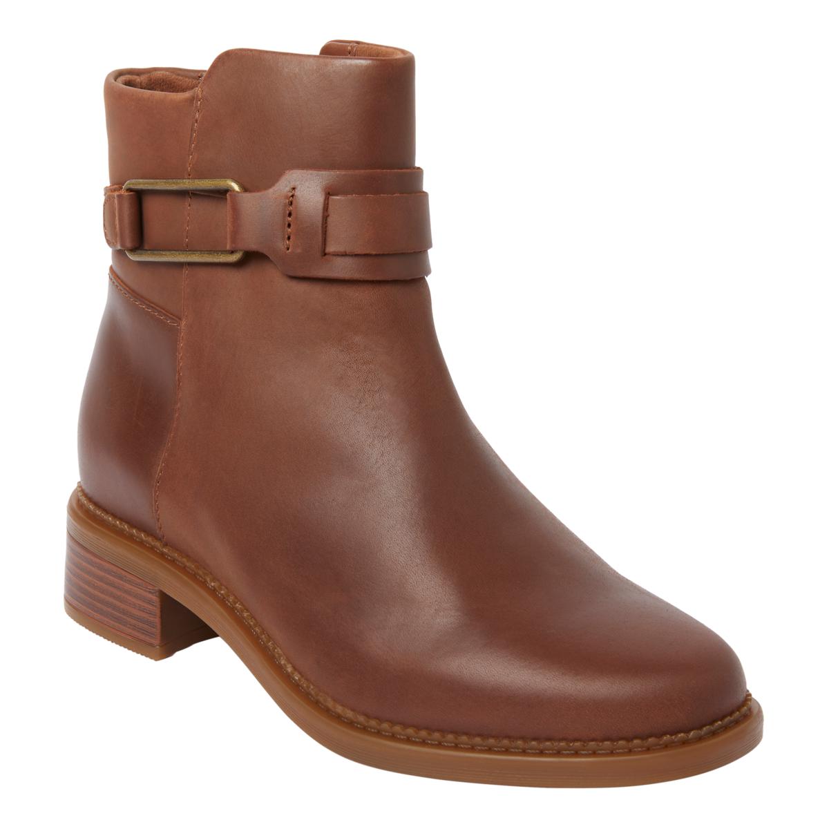 Clarks Collection Maye Bella Heritage Casual Ankle Boot - 23290546 | HSN