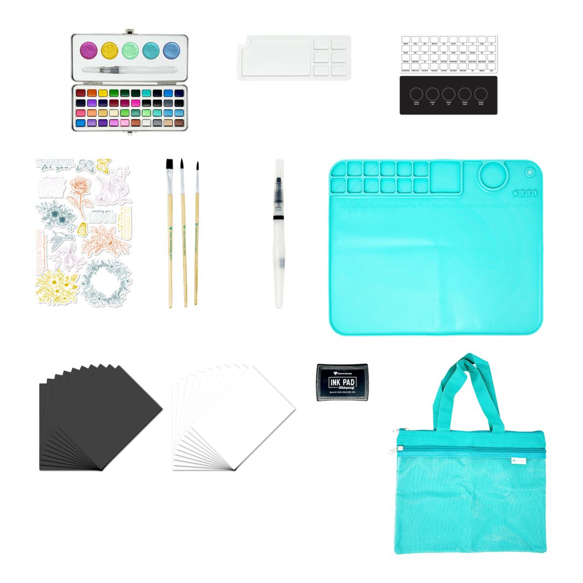 Diamond Press Ultimate Watercolor Kit | HSN