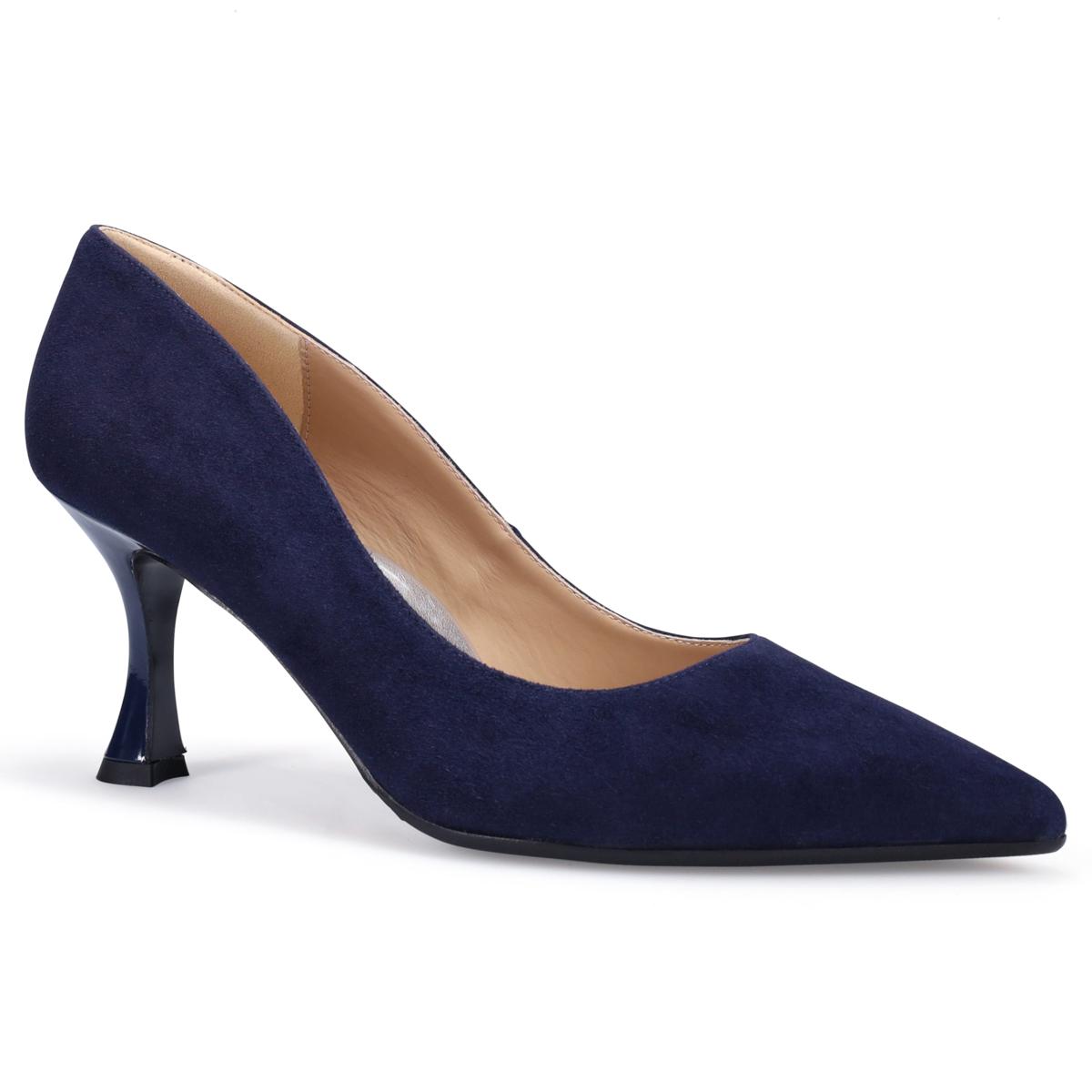 Ron White Cynthia Suede Pump with All-Day Heels® Technology | HSN