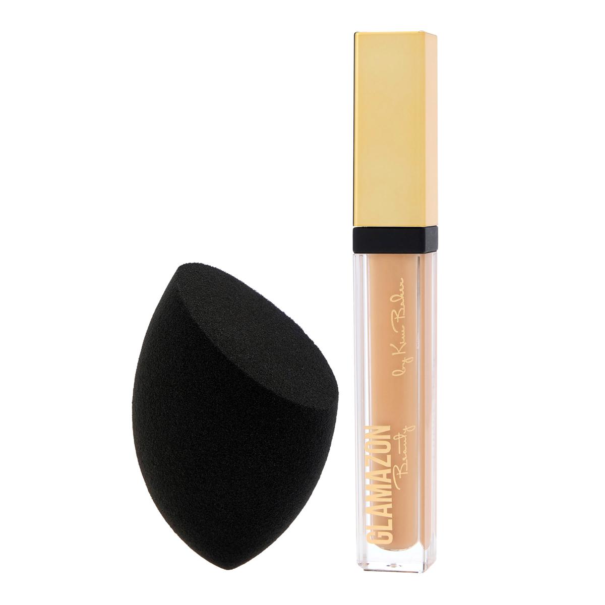 Glamazon Beauty 2-piece Eye Concealer and Sponge Set - 23320140 | HSN