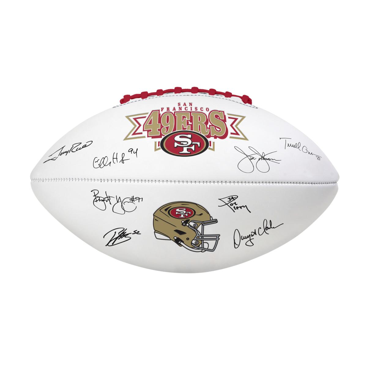 Officially Licensed NFL Signature Football - Titans - 49ers - 23325361 ...