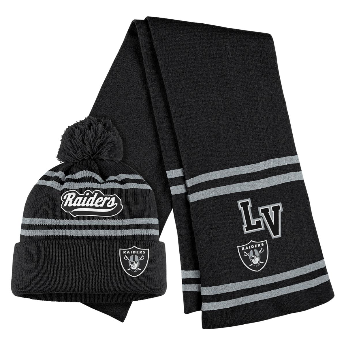 Officially Licensed NFL WEAR by Erin Andrews Knit Beanie & Scarf ...