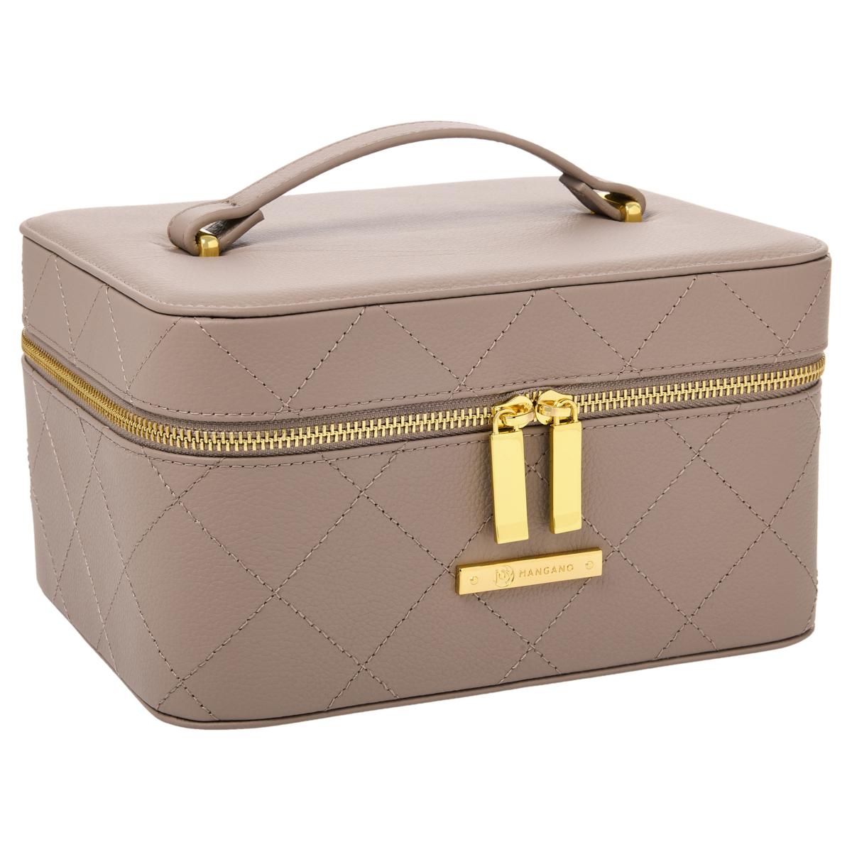 Joy First Class Luxury Leather Cosmetics & More Chic Train Case ...
