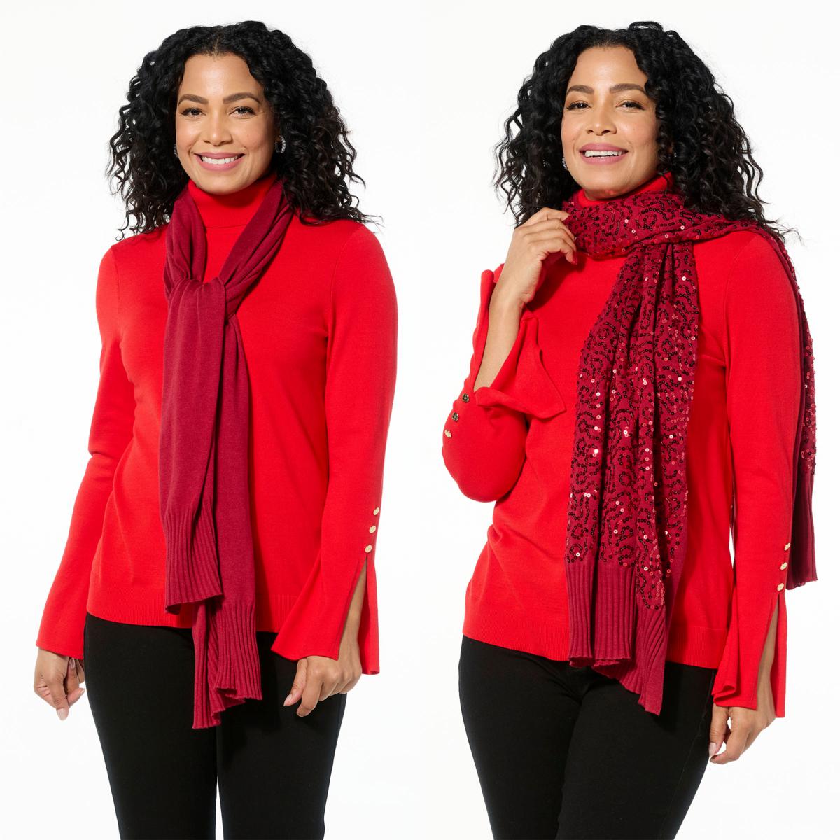 IMAN Global Chic 2-pack Scarf Wrap - 23356861 | HSN