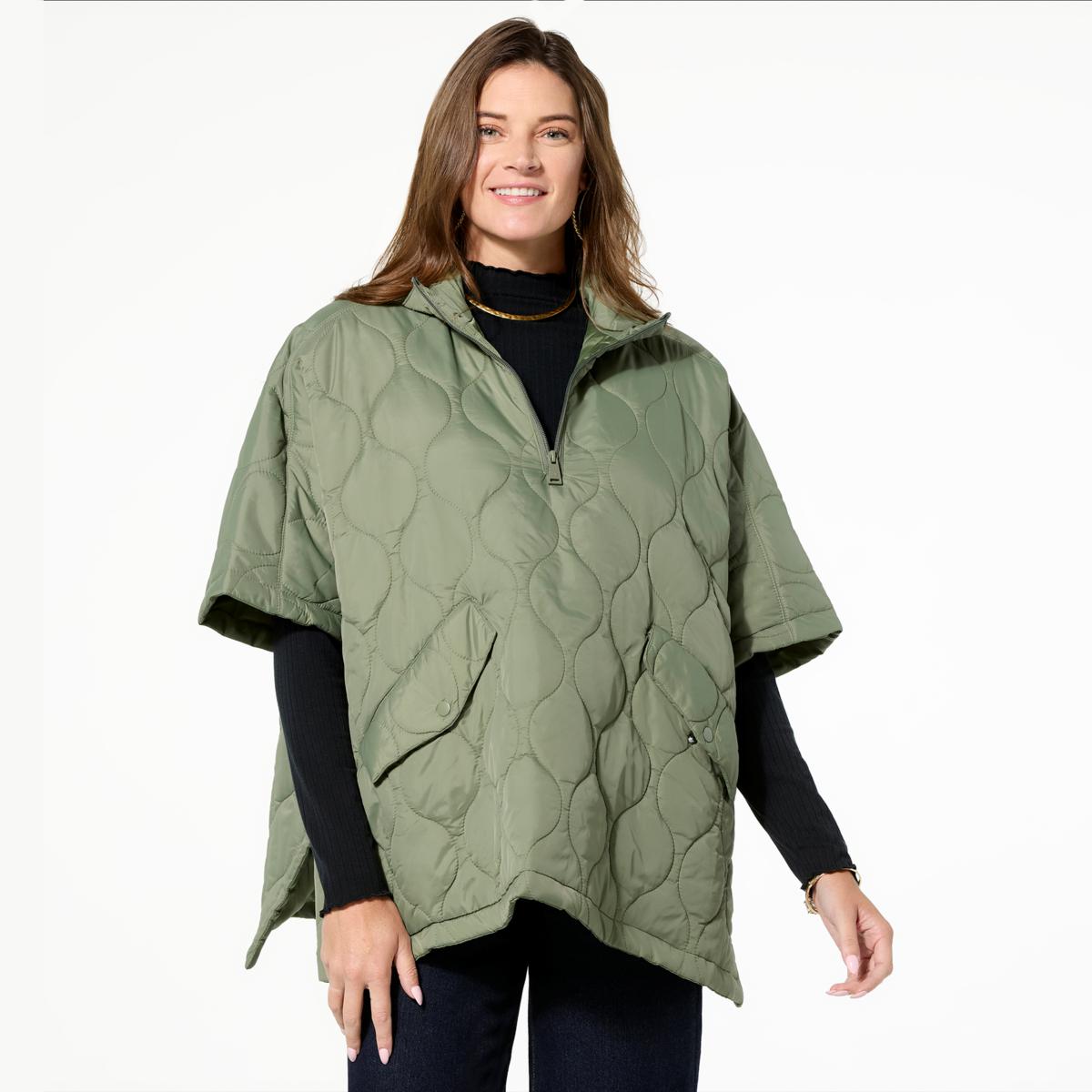 Samantha Brown To-Go 2-in-1 Travel Poncho with Pouch | HSN