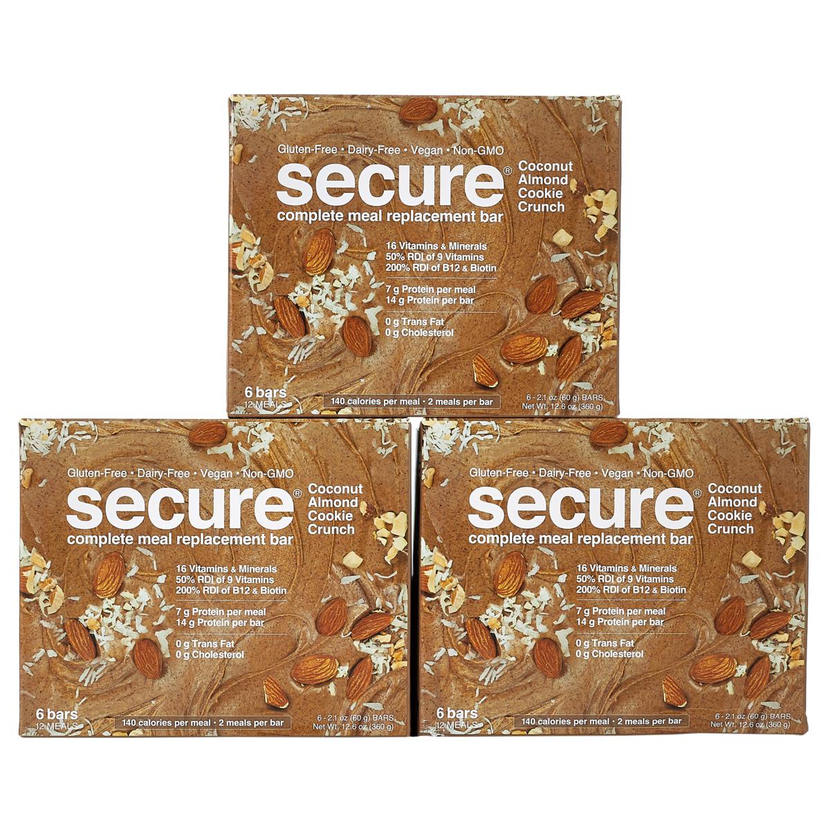 Andrew Lessman Secure Complete Meal Replacement Bars - 18-count | HSN