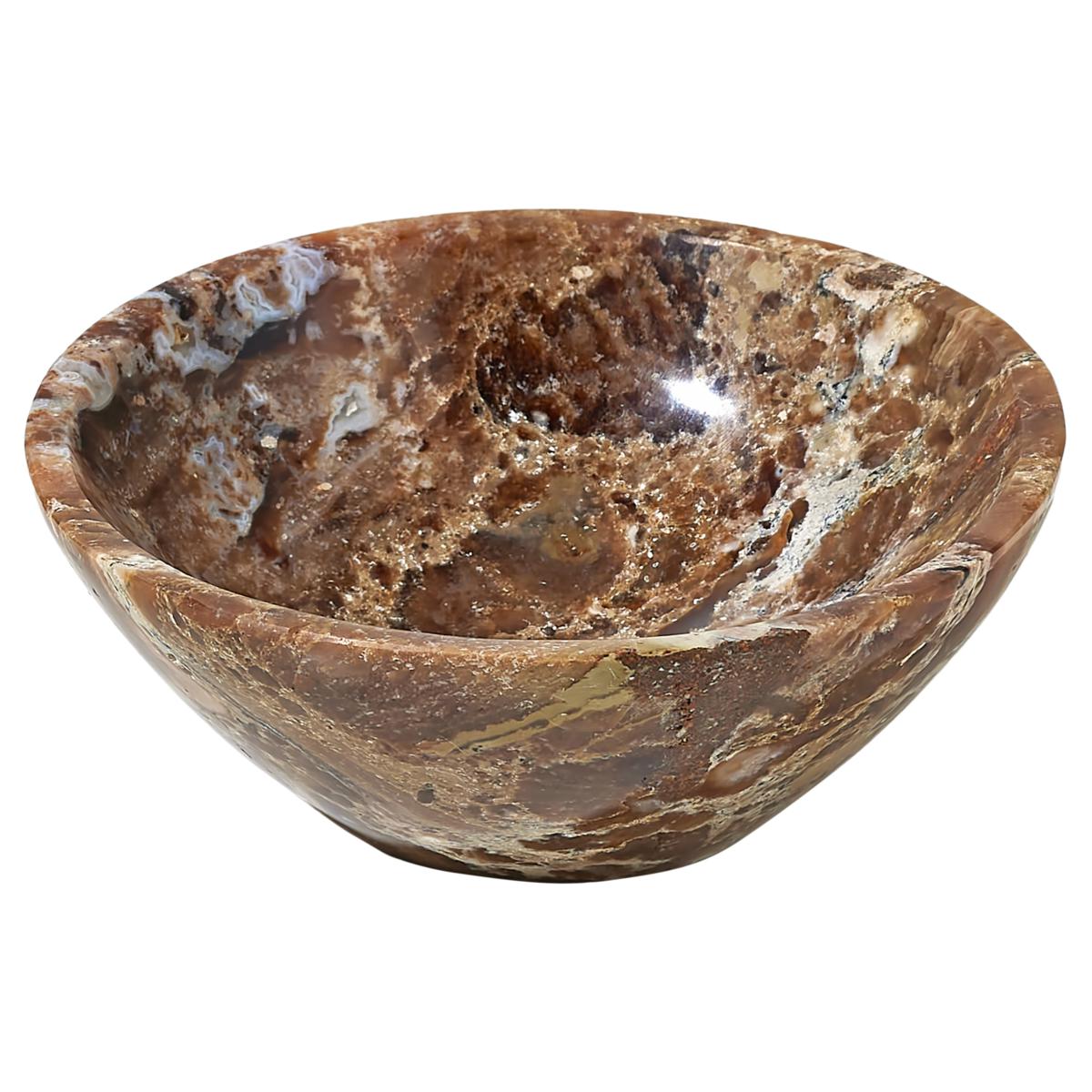 Jay King Multicolor Madagascar Chalcedony Round Dish - 23379236 | HSN