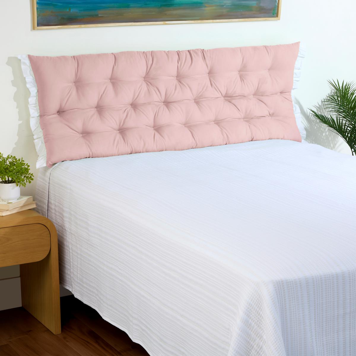 Emryn House 1-Piece 100% Cotton Headboard Pillow | HSN