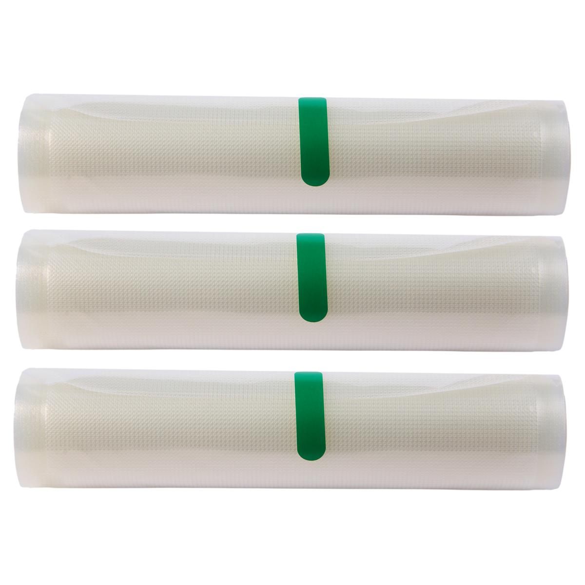 Improvements 3-pack 7.5" x 8' Vacuum Sealer Rolls | HSN