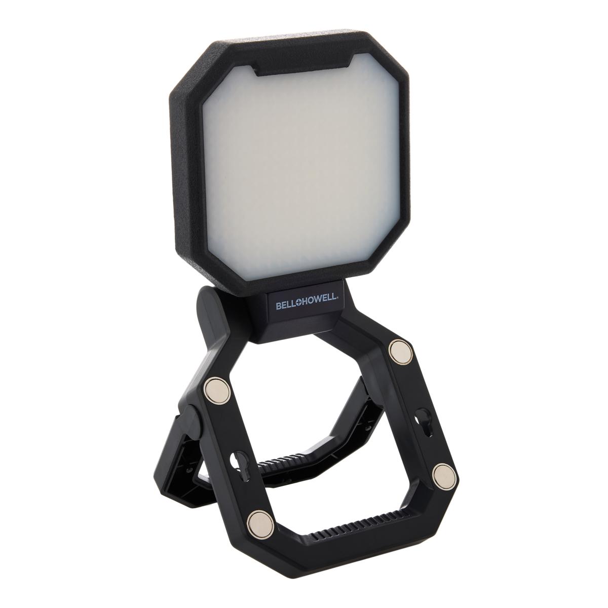 "As Is" Bell+Howell Rotating Foldable Rechargeable Work Light | HSN