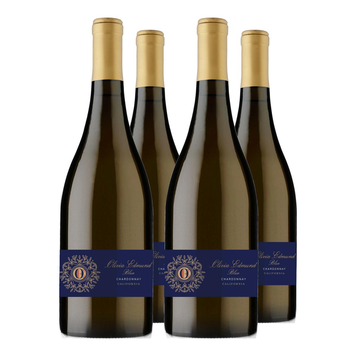 Olivia Edmund 4-Bottle California Wine Chardonnay - 23468633 | HSN