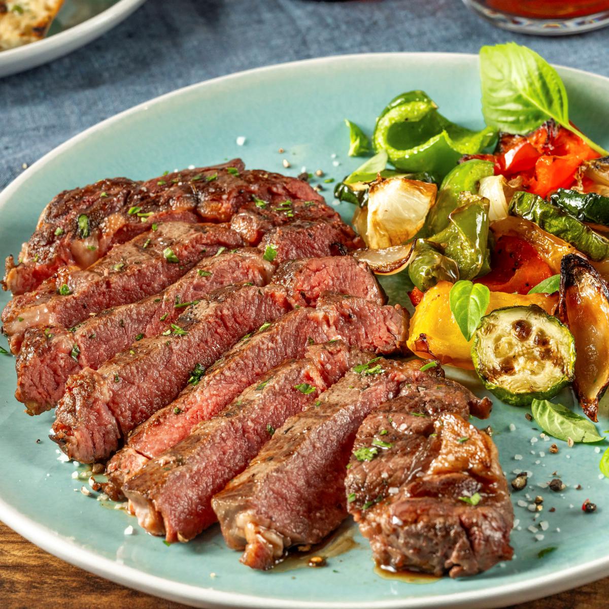 ButcherBox 8-pack 10 oz. Grass-Fed Ribeye Steaks | HSN